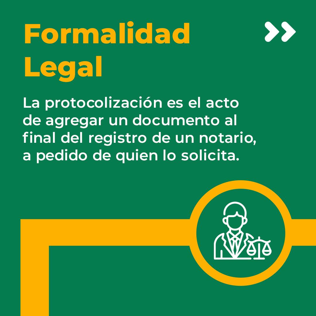 Protocolización de Documentos – Notaria San Joaquín